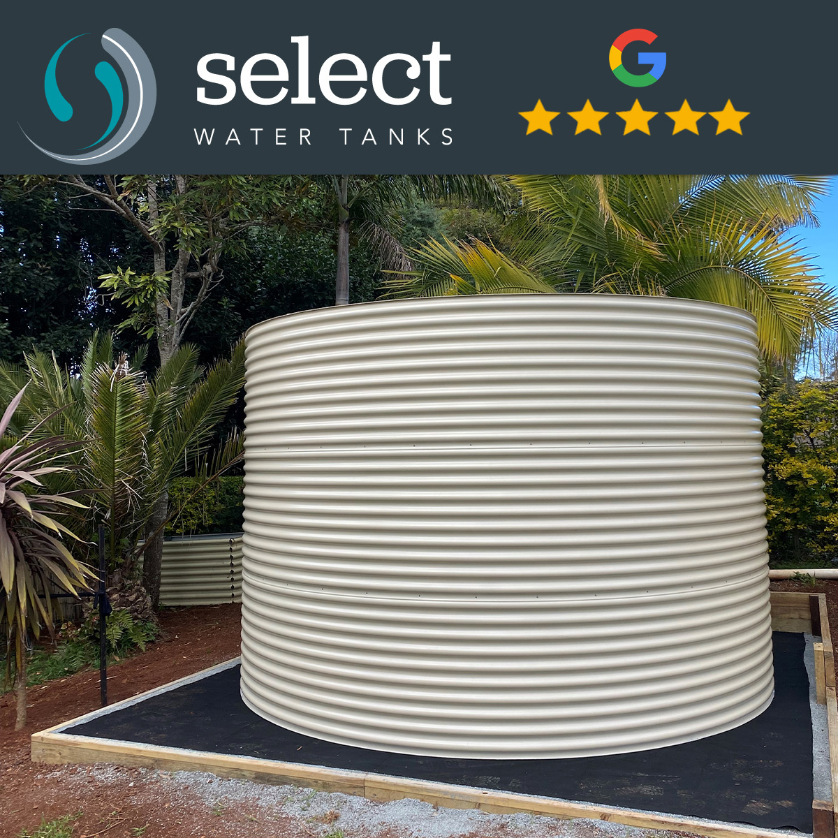 Colorbond Water Tanks | Galvanised Rainwater Tanks