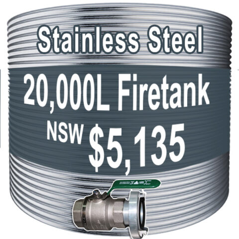 Fire Water Tanks | Stainless Steel & Aquaplate Options